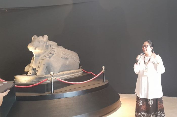 Museum Nasional Indonesia Hadirkan Arca Nandi Tersenyum di Pameran ...