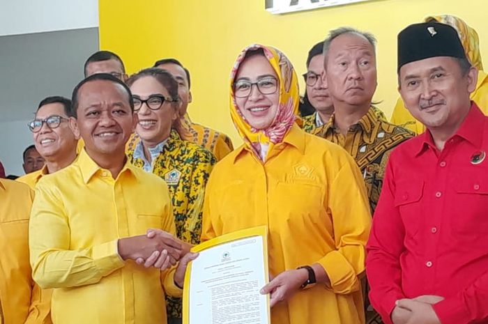 Diusung Duluan PDIP, Bahlil: Saya Intens Komunikasi Sama Ibu Airin ...