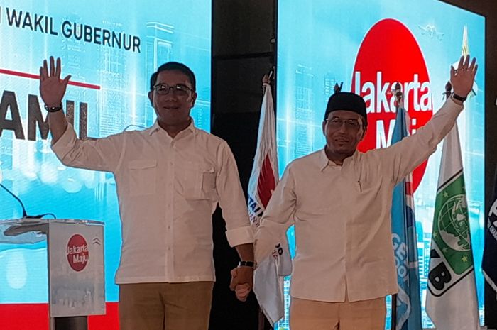 Ridwan Kamil-Suswono Kompak Berpantun di Deklarasi Cagub dan Cawagub ...
