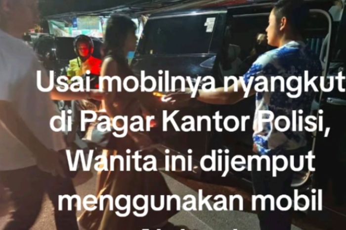 Usai Mobil Porsche Tabrak Kantor Polisi, Wanita Ini Langsung Dijemput ...