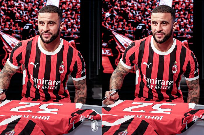 Ini Alasan Kyle Walker Kenakan Nomor Punggung 32 di AC Milan - Ntvnews.id