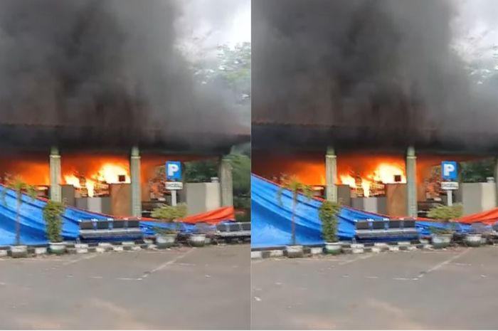 Fakta-fakta Kebakaran Hebat Melanda Pendopo Kantor Kecamatan Bekasi Selatan - Ntvnews.id
