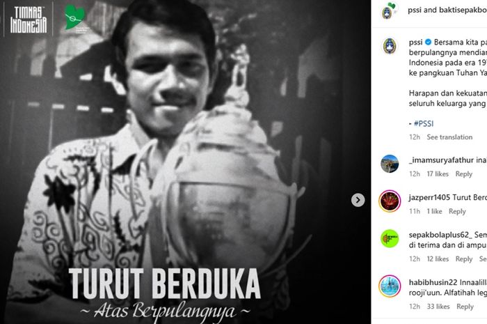 Junaidi Abdillah Meninggal Dunia, Berikut Perjalanan Kariernya Bersama Timnas Indonesia - Ntvnews.id