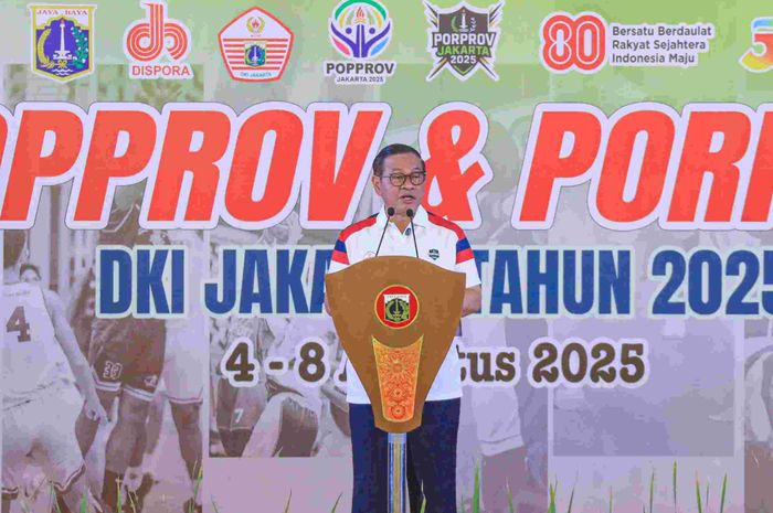 Pramono Buka POPPROV dan PORPROV 2025, Punya Harapan Besar Agar Jakarta ...