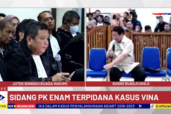 Susno Duadji Hadir di Sidang PK 6 Terpidana Kasus Vina Cirebon - Ntvnews.id